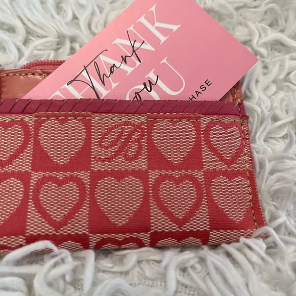 Brighton | Bags | Brighton Pink Signature Card Holder | Poshmark